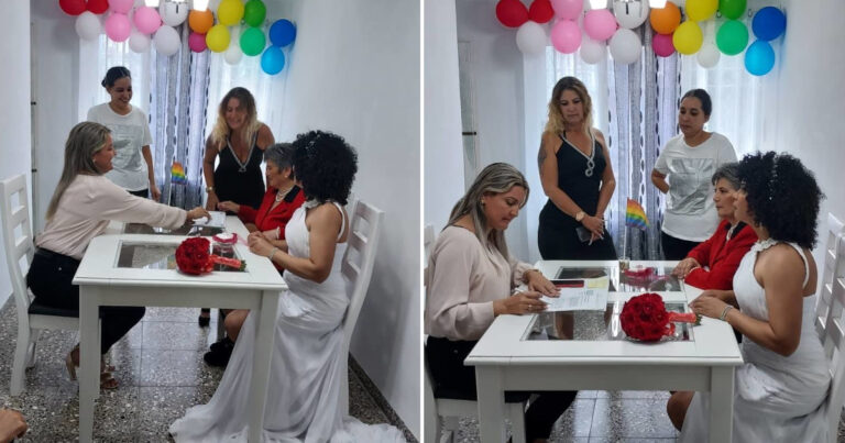 Dos cubanas se casan en Ciego de Ávila tras 18 años de relación - Todo Cuba