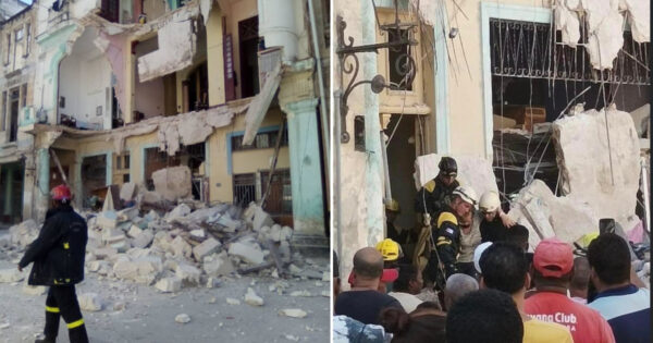 Derrumbe en edificio de La Habana Vieja deja al menos tres heridos - Todo Cuba