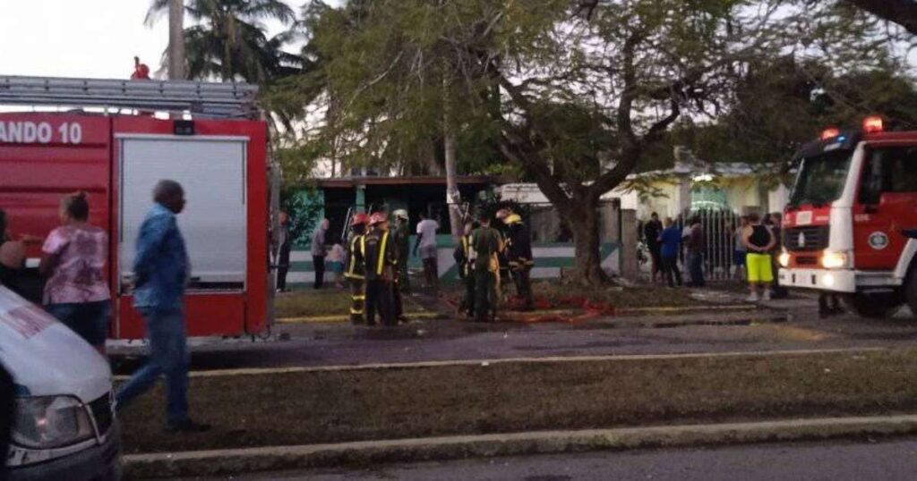 Reportan una explosión por fuga de gas en reparto Guiteras de La Habana ...