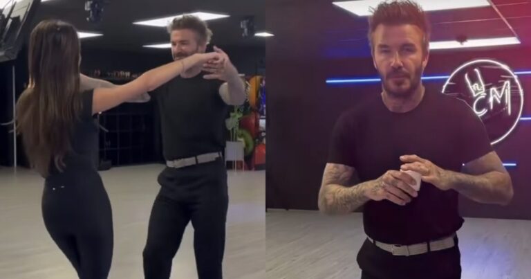 Victoria y David Beckham bailando salsa en Miami - Todo Cuba