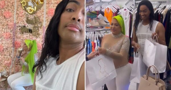 La Diosa y el influencer cubano Pollito Tropical graban el video de “Me ...