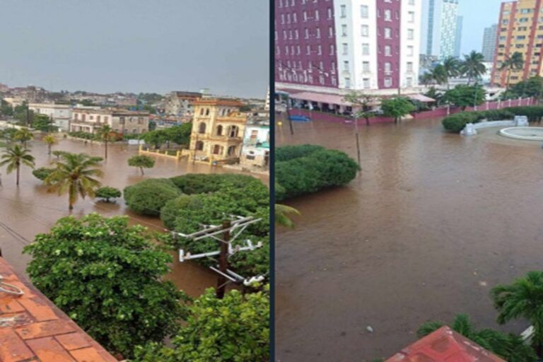 Lluvias torrenciales causan inundaciones en La Habana - Todo Cuba